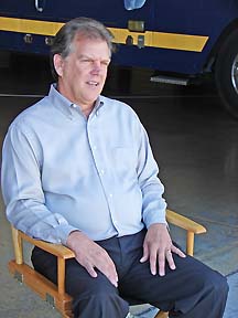 Livermore's Centennial Light Chris Leps Film shoot